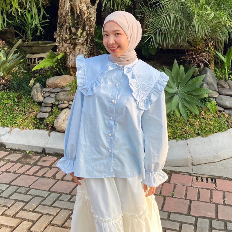 Jual (SAY KARRA) Tisha Blouse | Shopee Indonesia