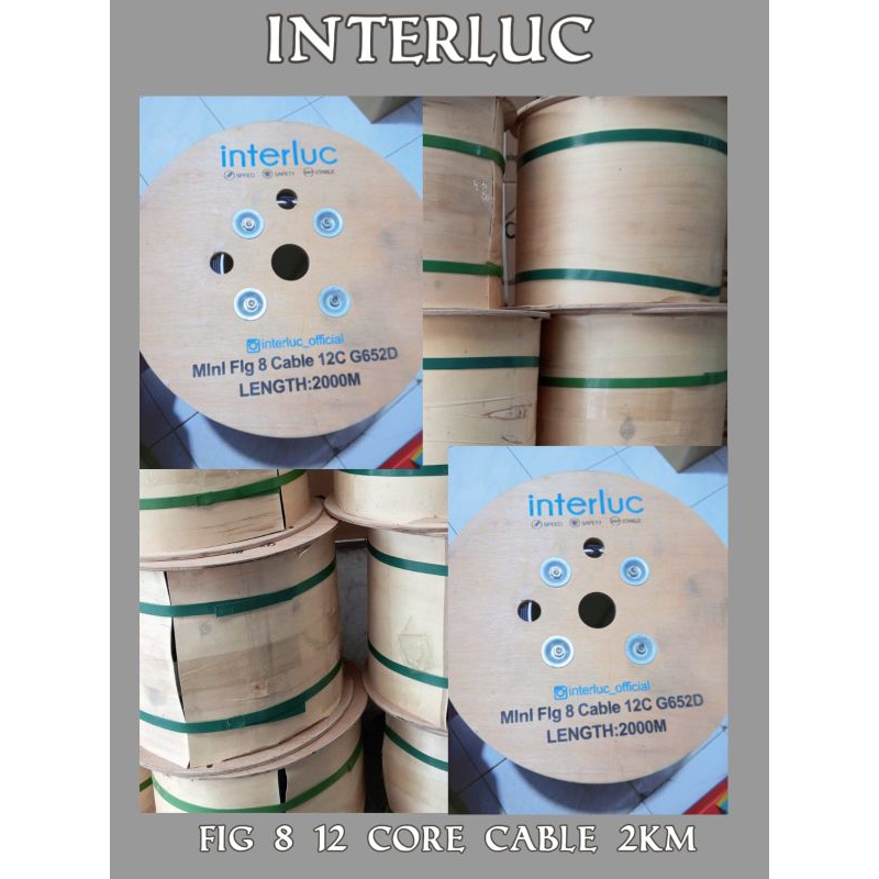 Jual kabel FO FiG8 12 Core Jelly Tube Interluc FTTH Dropcore Cable 12C ... Jual kabel FO FiG8 12 Core Jelly Tube Interluc FTTH Dropcore Cable 12C ...