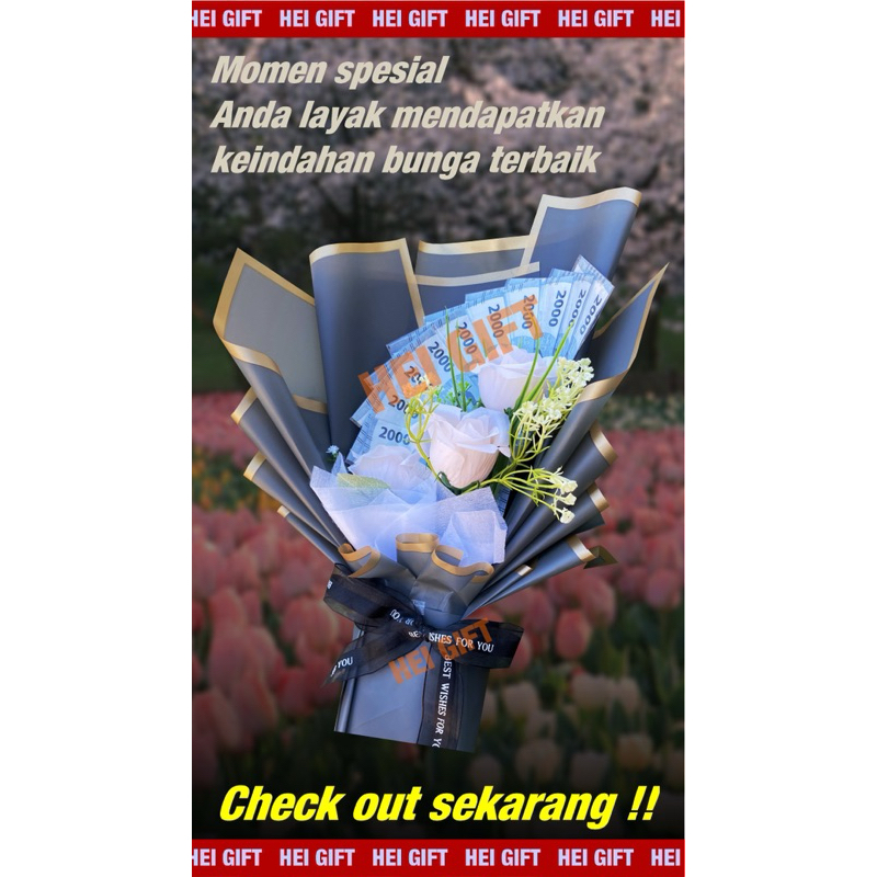 Jual Medium Baca diskripsi !! Tempat Bucket Bouquet Buket Bouket Bunga kado gift bunga ...