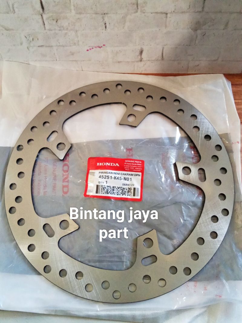Jual Piringan Cakram Depan Honda CB150R LED New,CBR 150 LED,Kode Part K45 | Shopee Indonesia