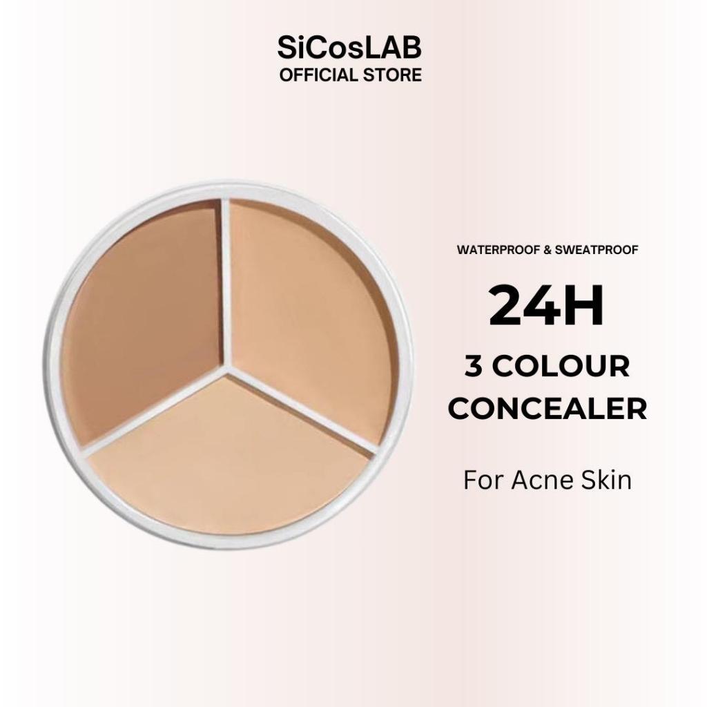 Jual SicosLAB ｜Trio Concealer - Menutupi Noda, Jerawat, dan Lingkaran ...