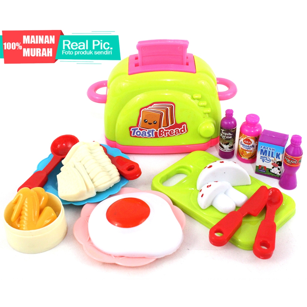 Jual MAINANKEI MAINAN SET MAKANAN SARAPAN OCT2081 BREAKFAST FUN PLAY ...