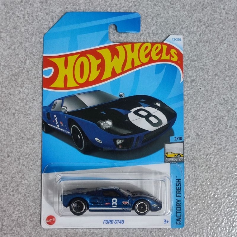Jual Hot Wheels Ford GT40 HW Factory Fresh 2024 | Shopee Indonesia