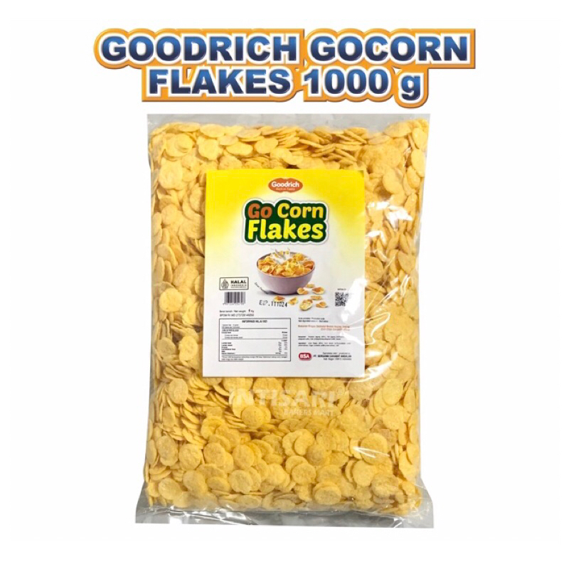 Jual Sereal Goodrich Go Corn Flakes 1kg / Sereal Jagung Corn Flakes 1kg ...