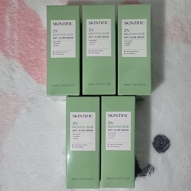 Jual Skintific2% Salicylic Acid Anti Acne Serum 20ml exp. 2026 | Shopee ...