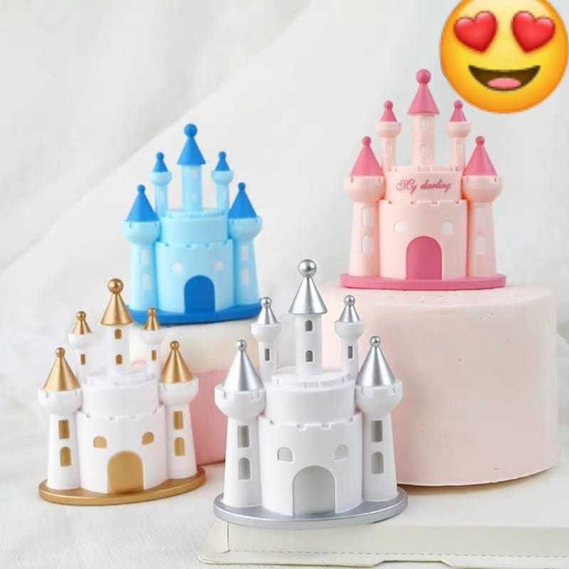Jual { OMG } PAJANGAN KUE ISTANA KARTUN PRINCESS CASTLE FAIRY TALE CAKE ...