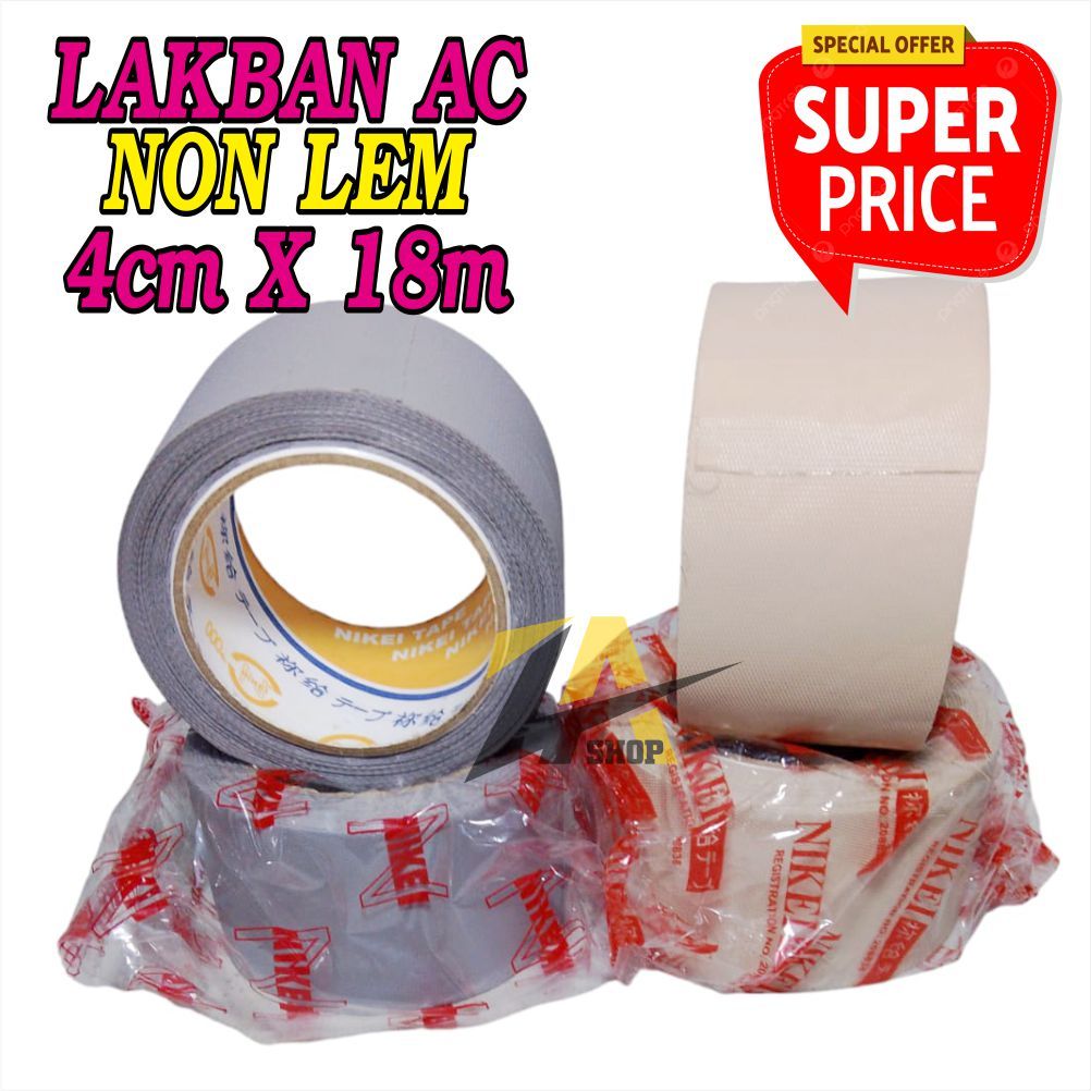 Jual PROMO LAKBAN AC TANPA LEM MERK NIKEI ISOLASI PIPA LAKBAN AC VINYL ...