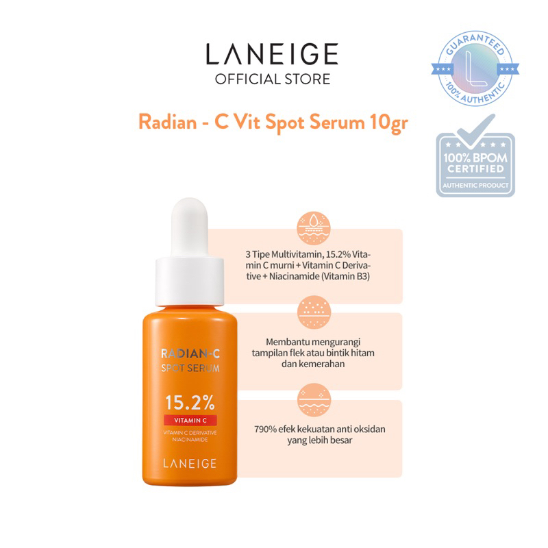 Jual Radian-c Vit Spot Serum 10gr (NEW) | Shopee Indonesia
