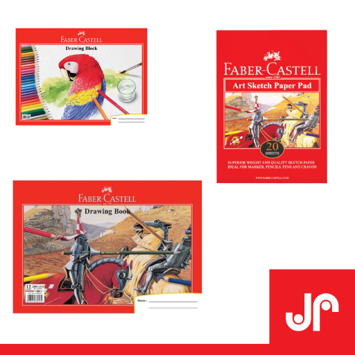 Jual FABER CASTELL DRAWING BOOK A3 A4 A5 ART SKETCH PAPER PAD BUKU ...