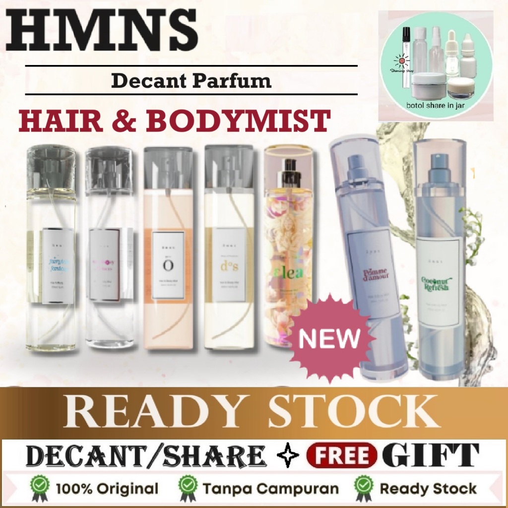 Jual (FREE TESTER) Decant/Share HMNS Hair & Body Mist Pomme D'amour ...