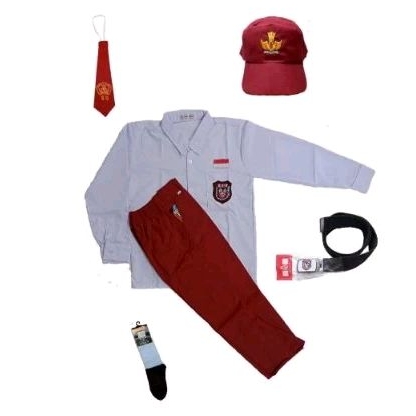 Jual setelan lengkap seragam merah/putih sekolah dasar ( SD ) laki-laki ...