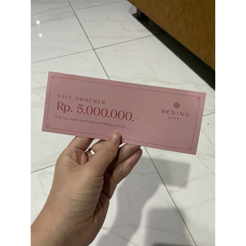 Jual Voucher bening luxury potongan harga beli diamond jual murah ...