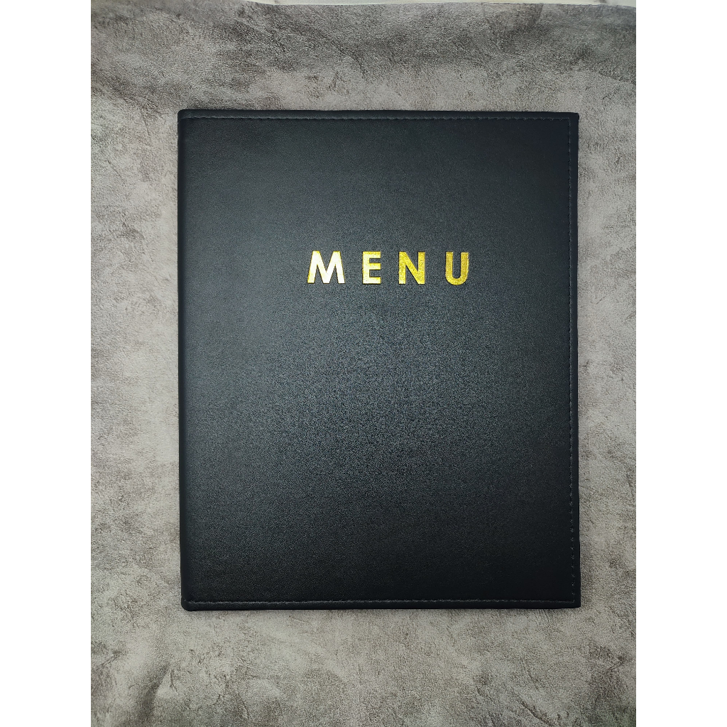Jual Buku menu model embos tulisan menu,ukuran a4 ready stok | Shopee ...