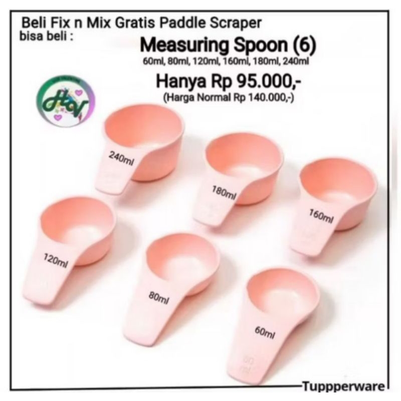 Jual measuring set tupperware | Shopee Indonesia