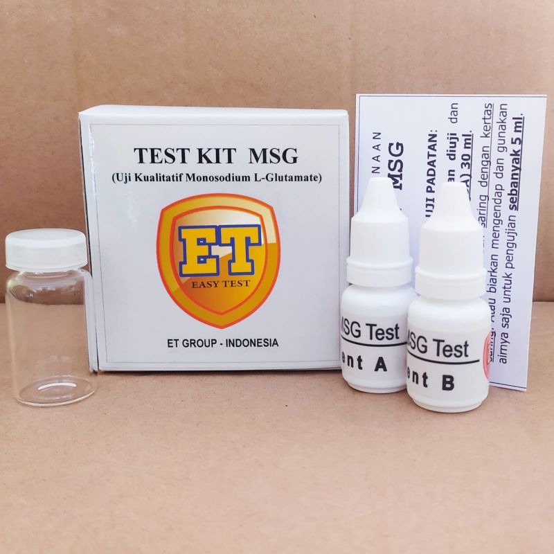 Jual Test Kit Uji Cepat Senyawa Perasa MSG (Mono Sodium Glutamate) pada ...