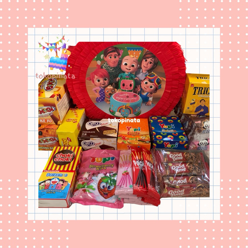 Jual Isian Pinata / Isi Pinata/ Snack Pinata / Permen Pinata / Coklat ...