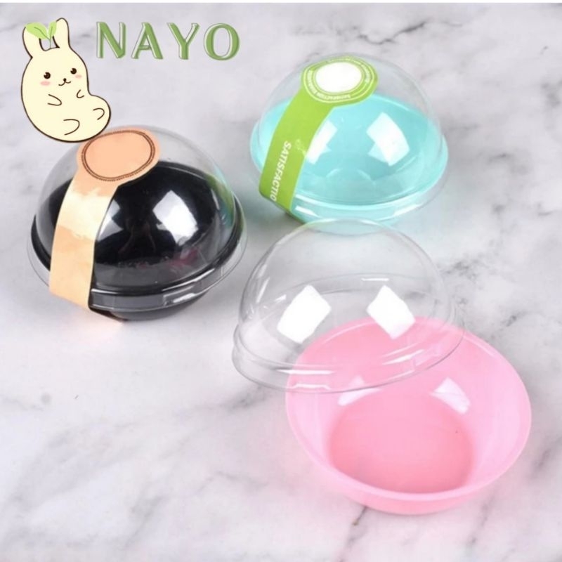 Jual Mika mochi puding mini BULAT (50 pcs) - Tray mooncake kecil ...