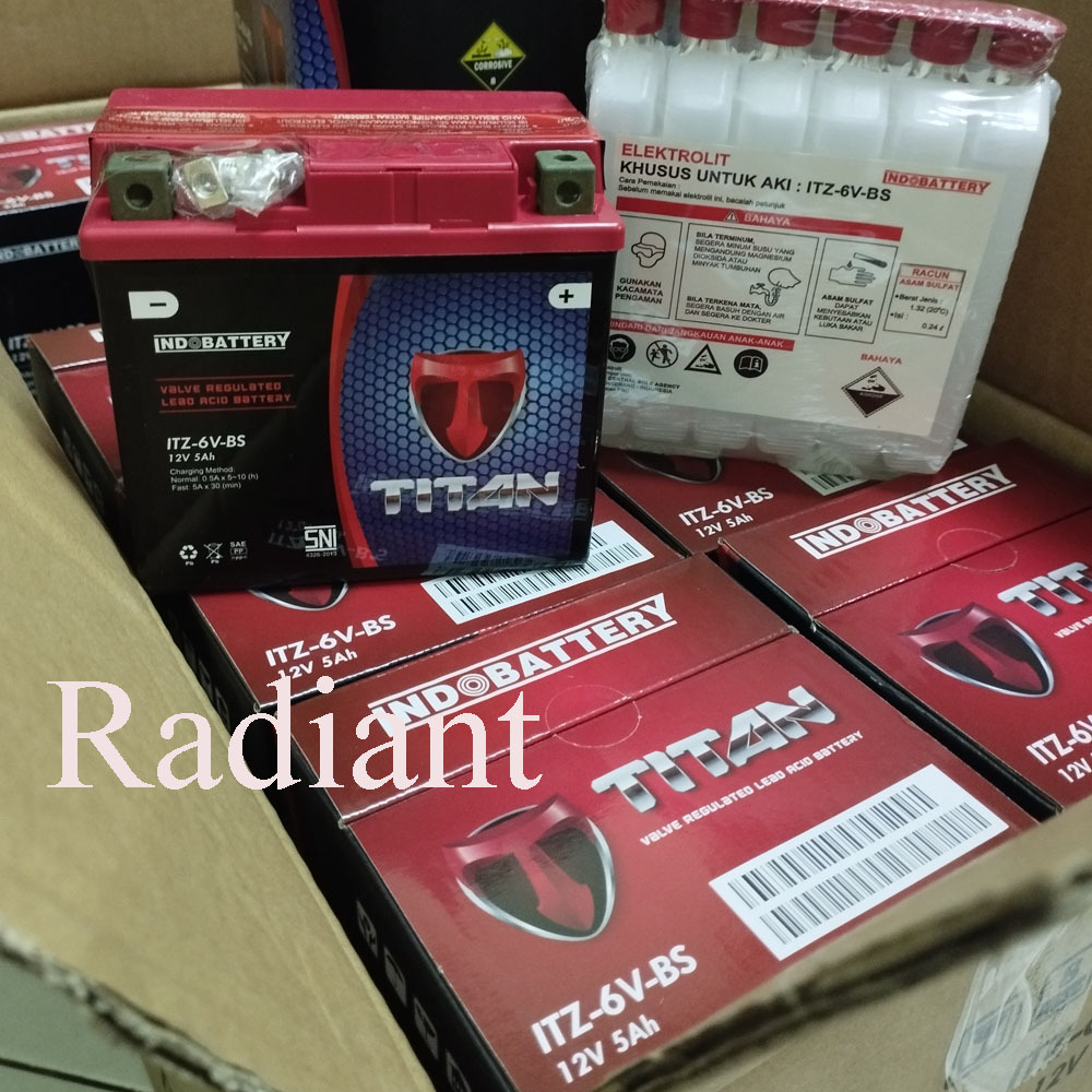 Jual AKI VARIO125 150 PCX BEAT ESP NMAX AKI MF TITAN ITZ 6 INDOPARTS | Shopee Indonesia