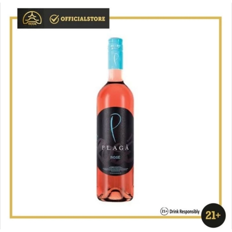 Jual plaga rose wine 750ml | Shopee Indonesia