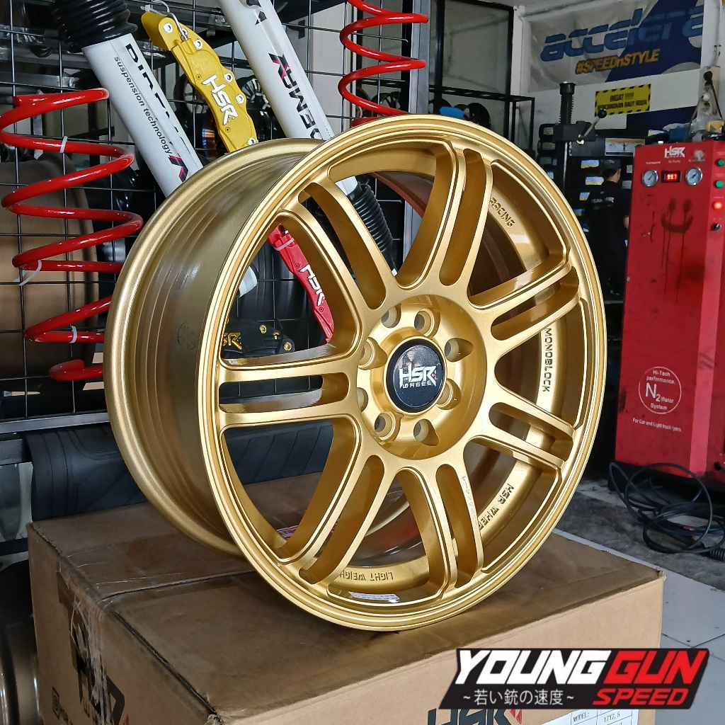 Jual Velg Mobil R16 HSR Boon For Jazz Mobilio Yaris Ignis Swift Splash Pelek Racing Ring 16 Rpf ...