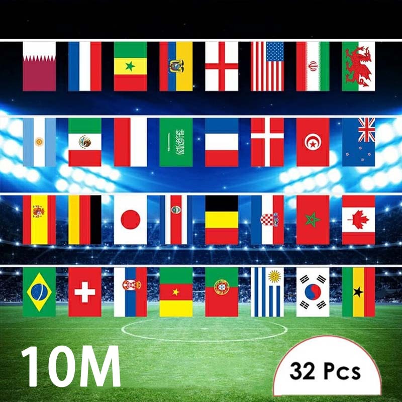 Jual Bendera Euro 2024 Bendera Renteng Bendera 14*21cm Semua Negara ...