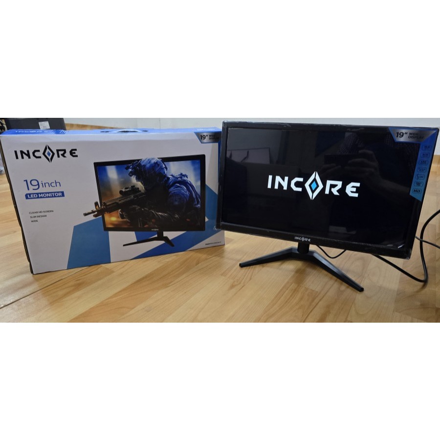 Jual Monitor Incore Led 19 inch slim | Shopee Indonesia