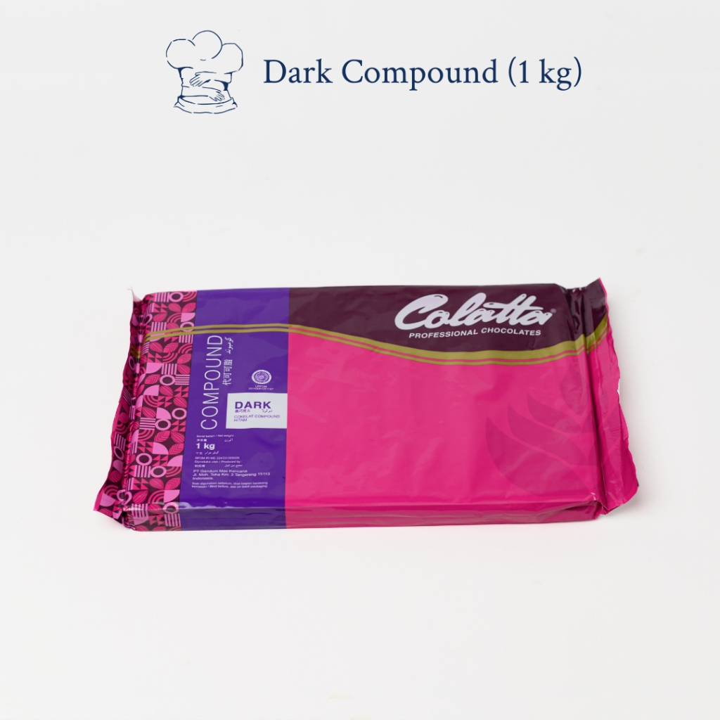 Jual Colatta Dark Compound (1Kg & 250 Gr) | Shopee Indonesia