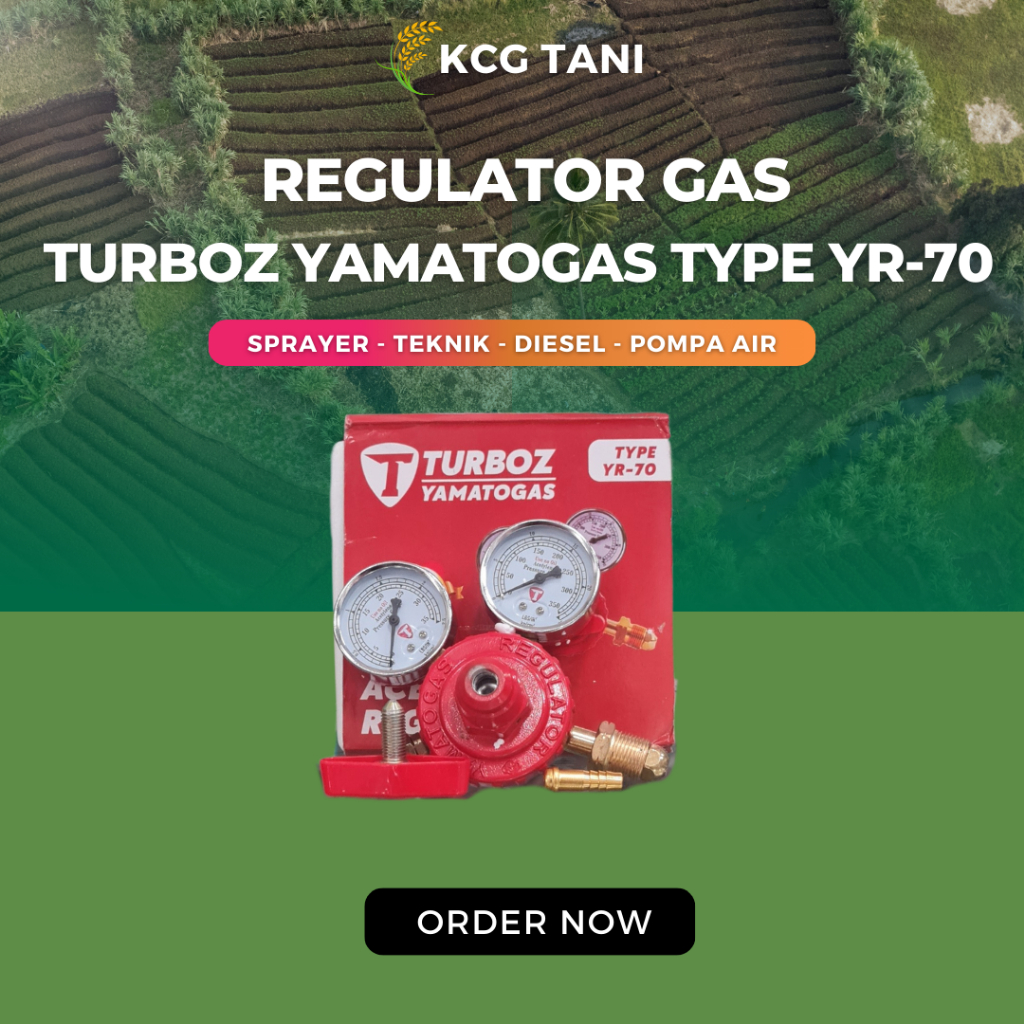 Jual REGULATOR TURBOZ YAMATOGAS YR70/REGULATOR ACETYLENE/REGULATOR LPG ...