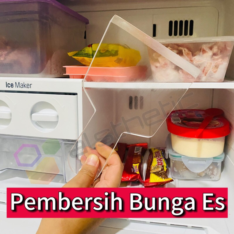 Jual alat pembersih bunga es freezer kulkas freezer box | Shopee Indonesia
