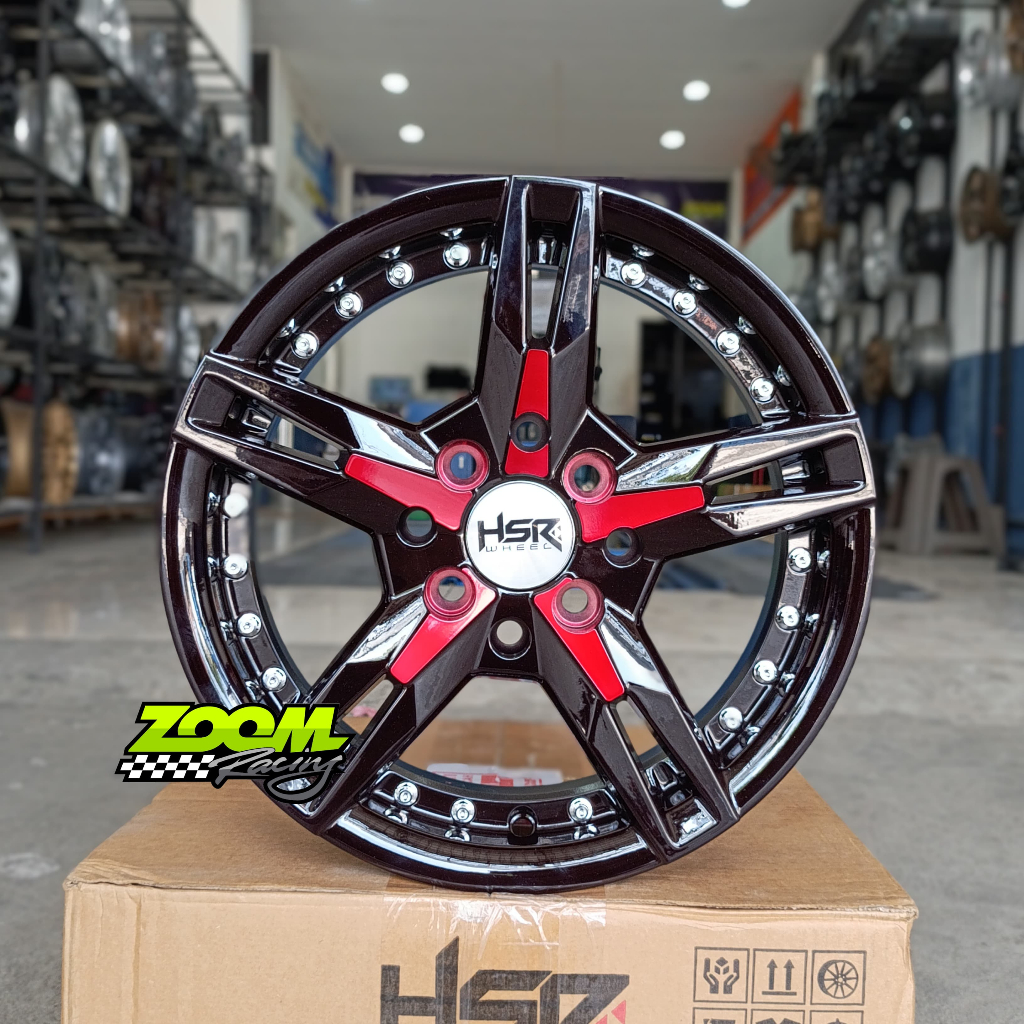 Jual Velg Mobil HSR Keunikai Ring 14 Velg Racing Wuling Air Ev, Brio, Avanza, Xenia, Ayla, Agya ...
