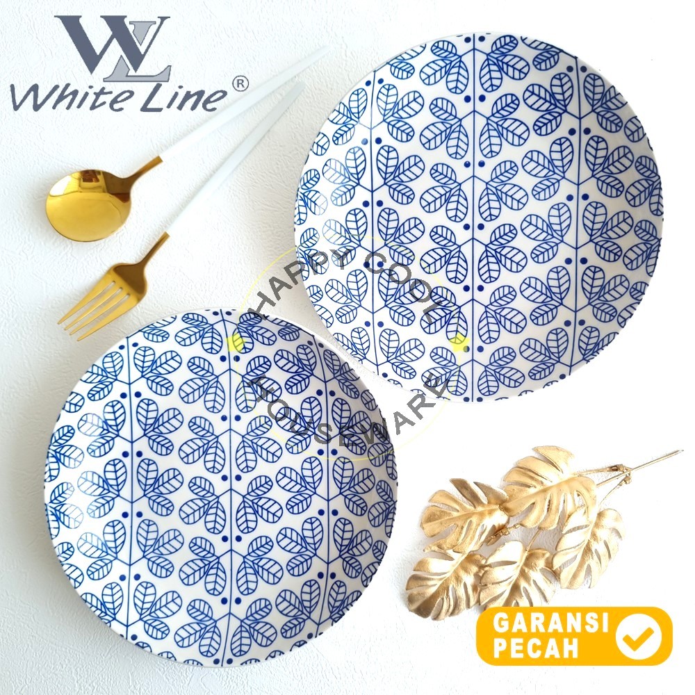Jual WHITE LINE 1pcs Nagata Fruit Shape Plate 8in Piring Buah Piring ...