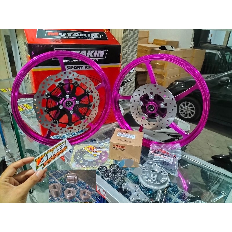 Jual VELG MUTAKIN 525 PNP NINJA R NINJA SSNINJA RRFULSETT LENGKAP ...