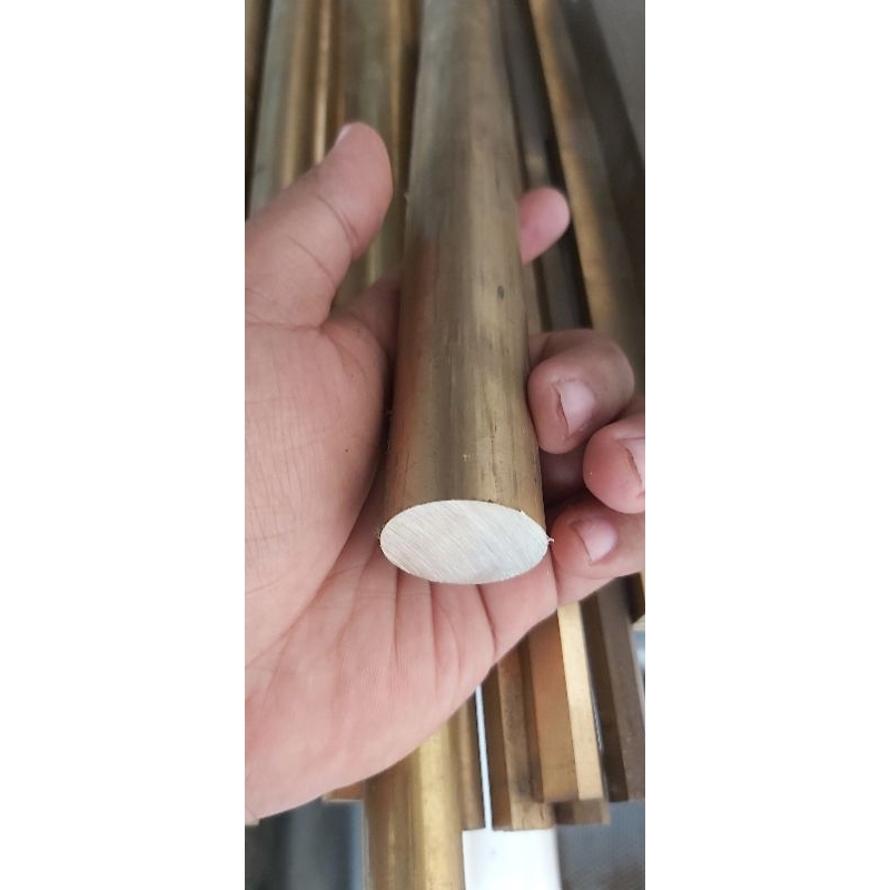 Jual As Kuningan Diameter 28mm Panjang 30cm Rod Kuningan | Shopee Indonesia