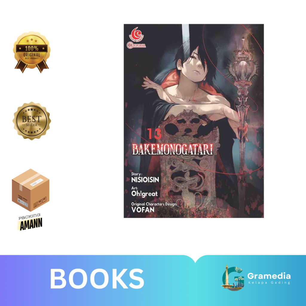 Jual Gramedia MKG - Komik Level Comic: Bakemonogatari 13 (NISIOISIN,OH!GREAT) | Shopee Indonesia