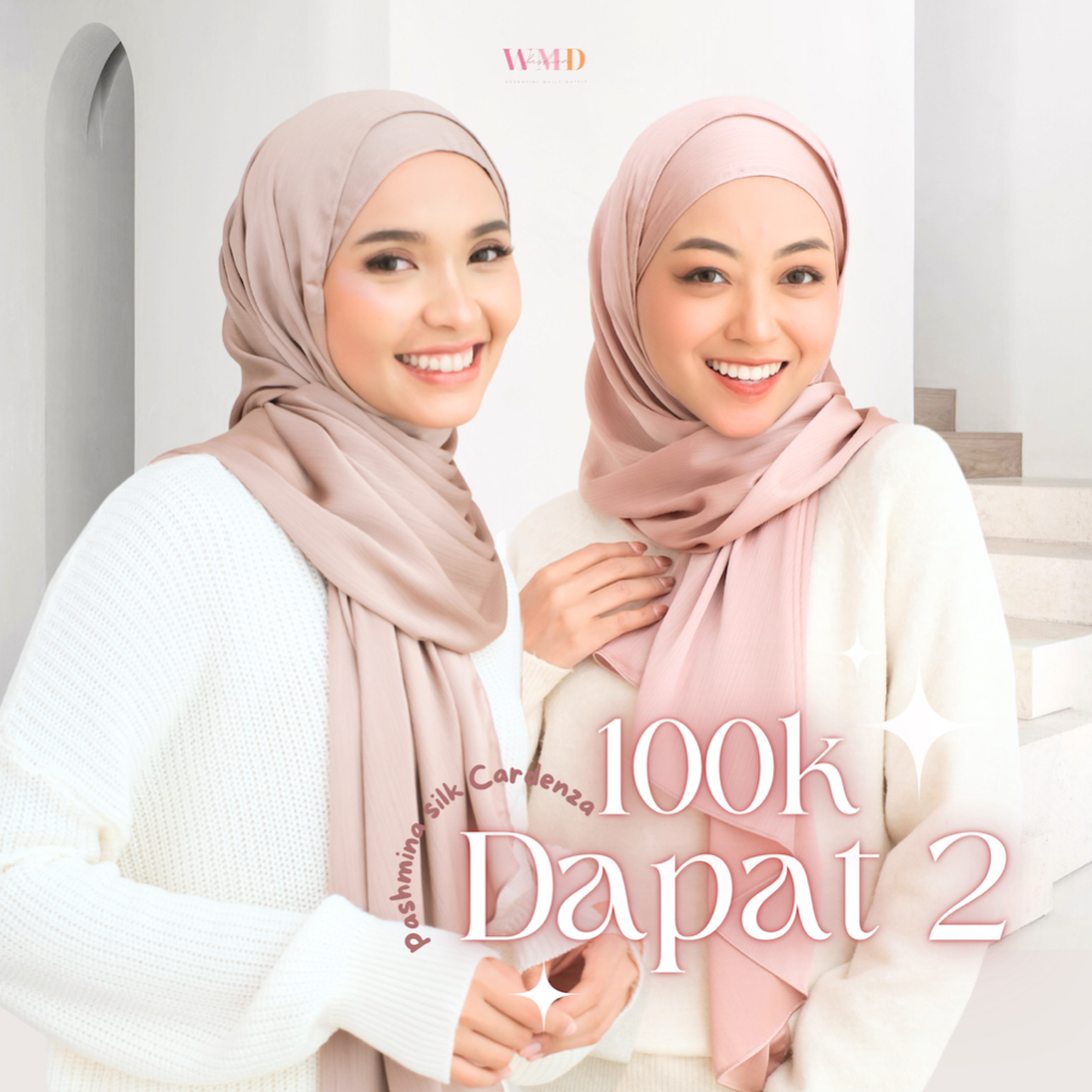 Jual WMD Fashion - Pashmina Luxury Textured Silk Cardenza | Shopee ...