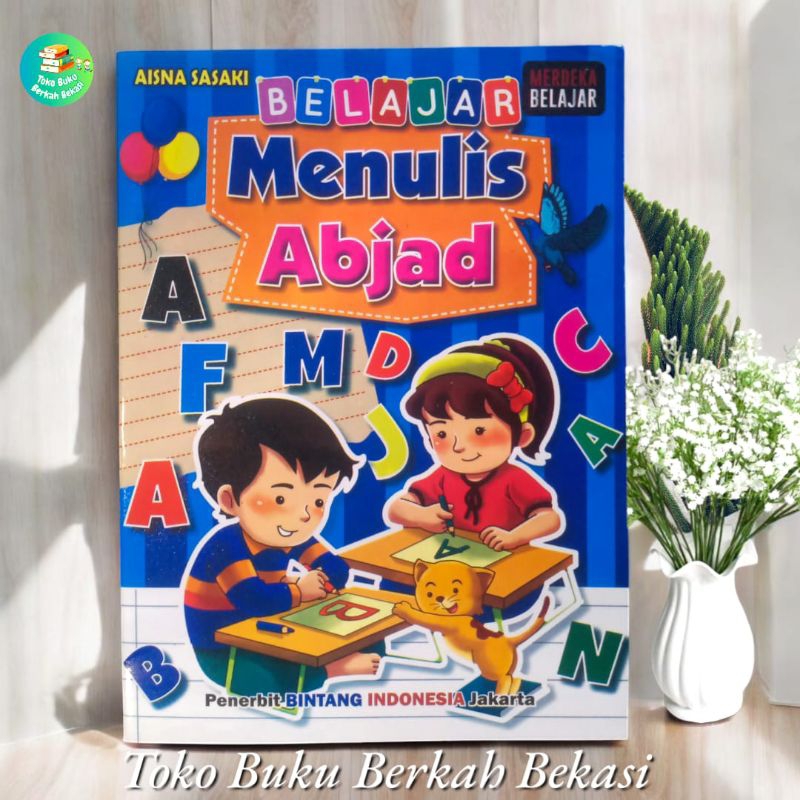 Jual buku belajar menulis abjad kurikulum merdeka color (19×27 cm ...