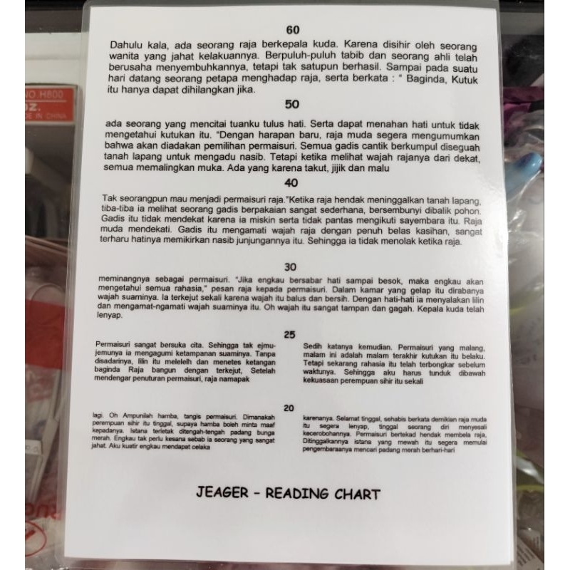 Jual Kertas jaeger / Tes Mata | Shopee Indonesia