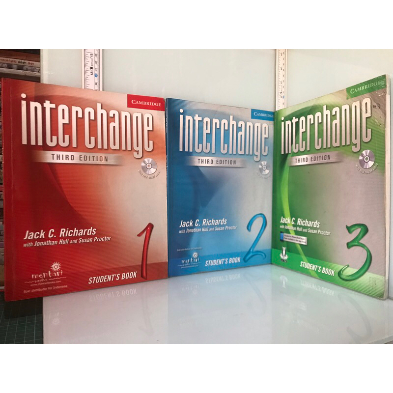 Jual Interchange STUDENTS BOOK 1, 2, 3, Harga Satuan | Shopee Indonesia