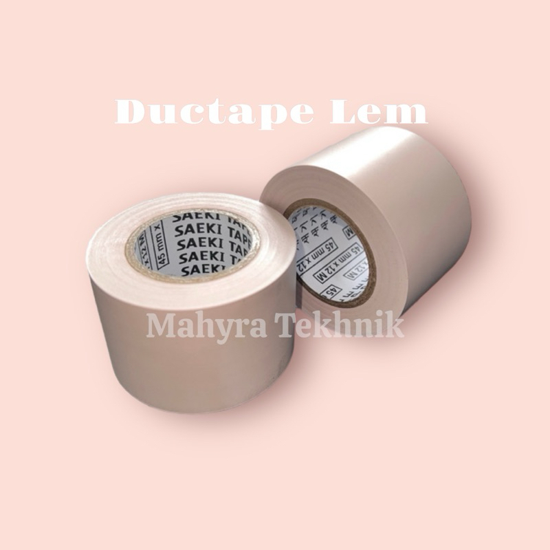 Jual Ductape Lem Pembalut Pipa AC Lem Isolasi Pipa AC lem | Shopee ...