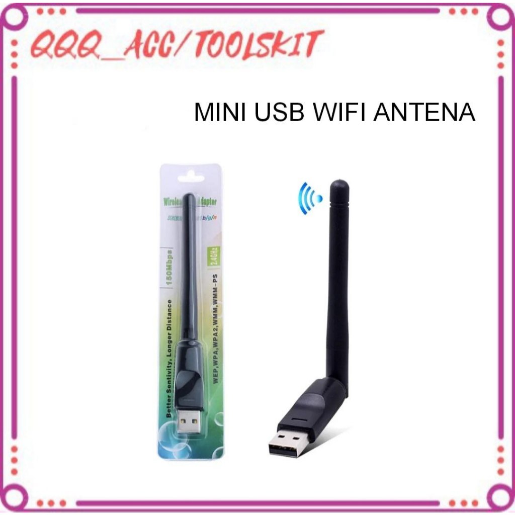 Jual Mini USB Wifi Antena USB Wifi Mini Nirkabel Set Top Box Dongle ...
