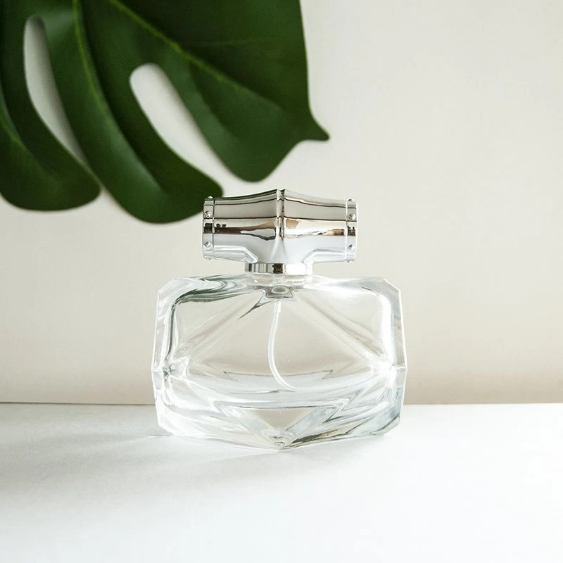 Jual Botol Parfum Kaca Hexagonal Berlian 50ml / Botol Parfum Spray ...