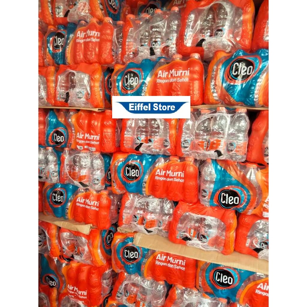 Jual Air Mineral CLEO 220 ml / CLEO botol mini / CLEO mini 220ml x 24 pcs (CLEO Murah, CLEO ...