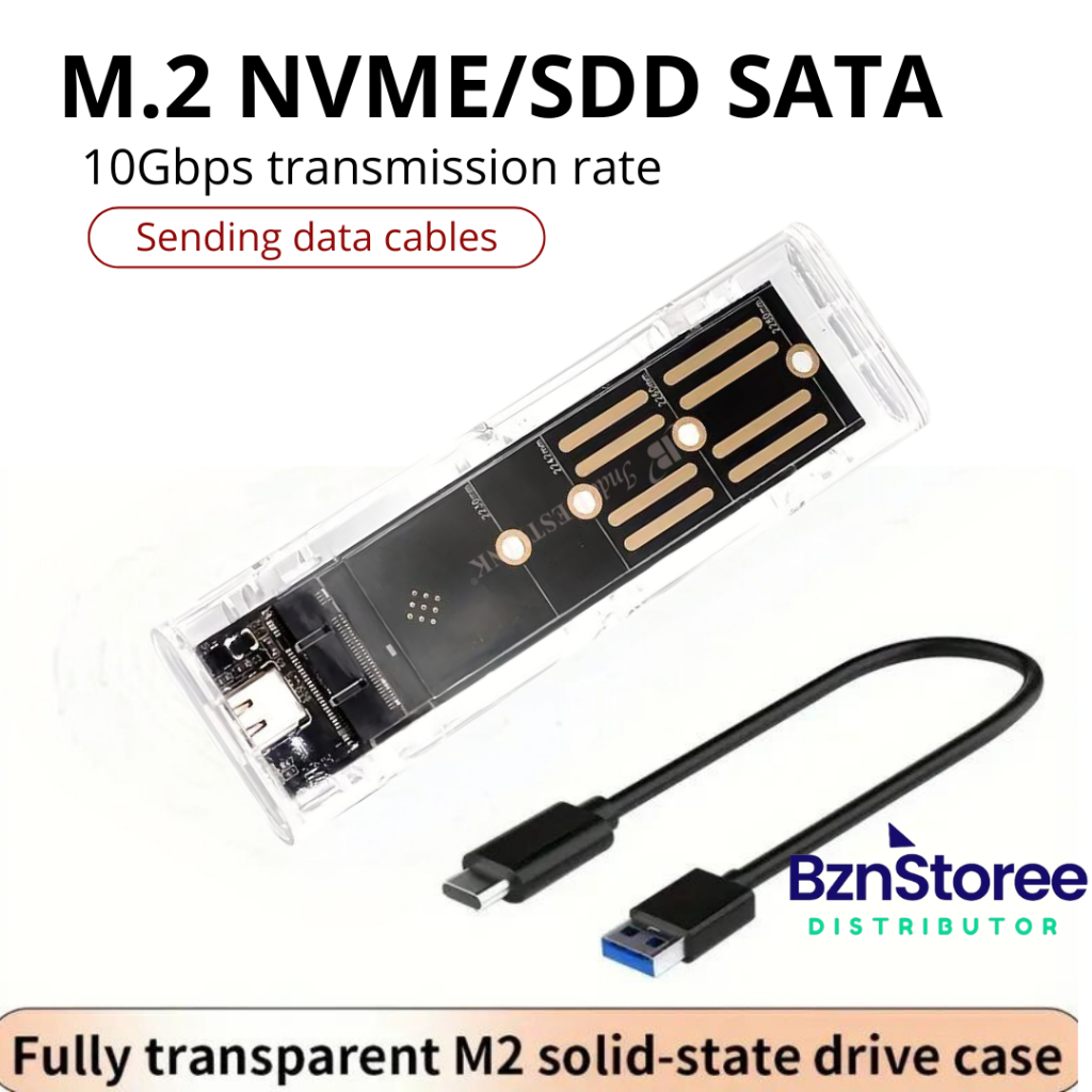 Jual Casing SSD External M.2 NVME + USB 3.1 Type C /M.2 NVMe SSD Enclosure /M.2 NVME NGFF Mobile ...