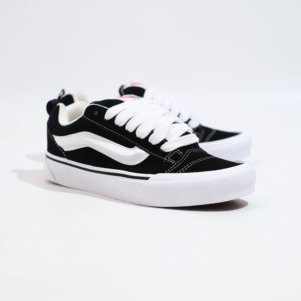 Jual Vans KNU Skool Black White | Shopee Indonesia