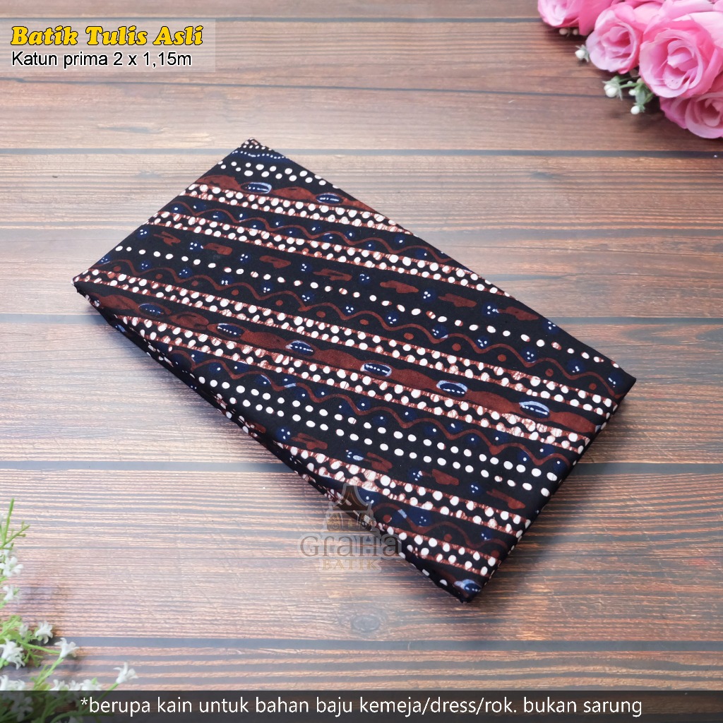 Jual KAIN BATIK TULIS BAKARAN ASLI PATI BAHAN KATUN PREMIUM MOTIF LIRIS ...