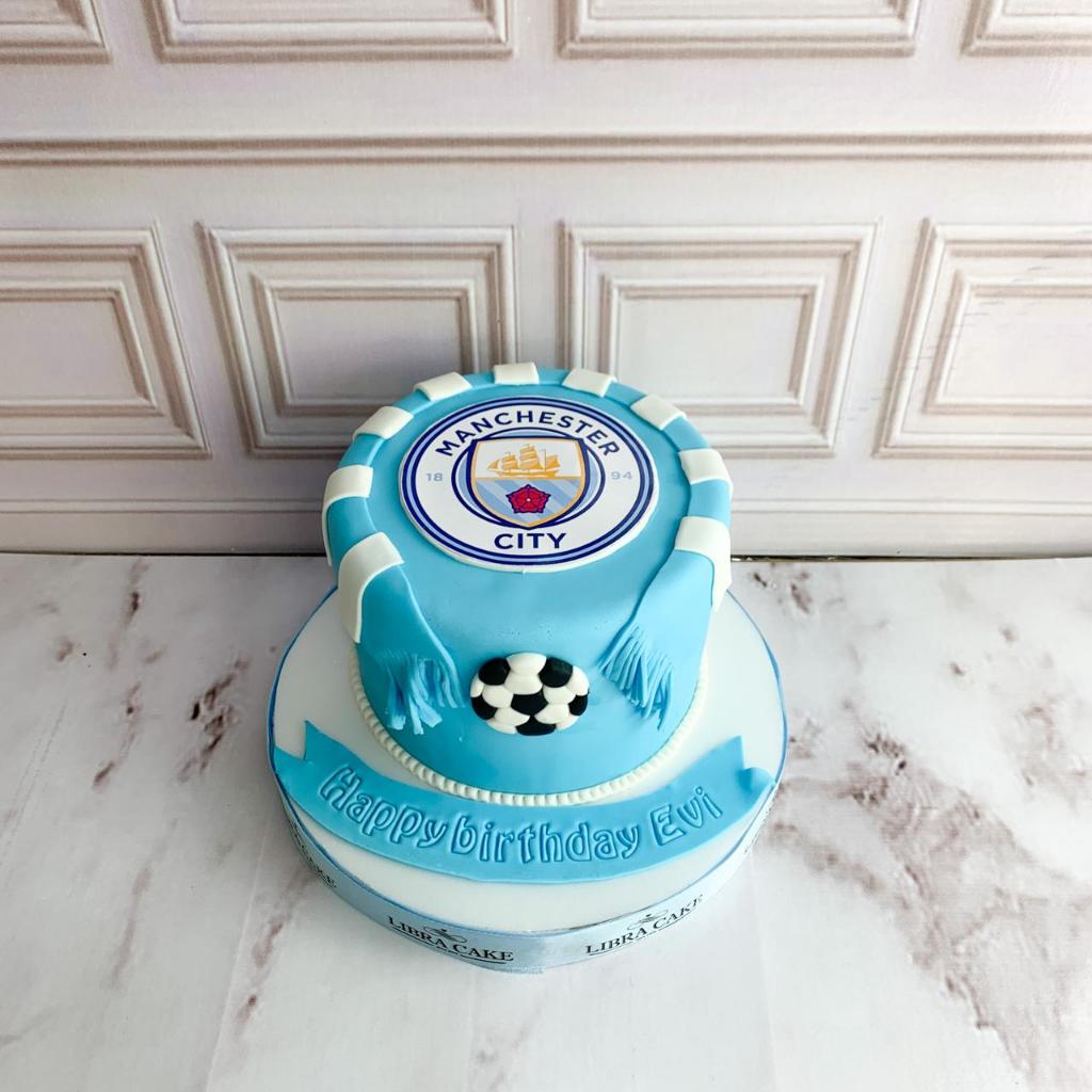 Jual Kue Ulang Tahun/Birthday Cake/Kue Ultah Tema Manchester City/Kue ...