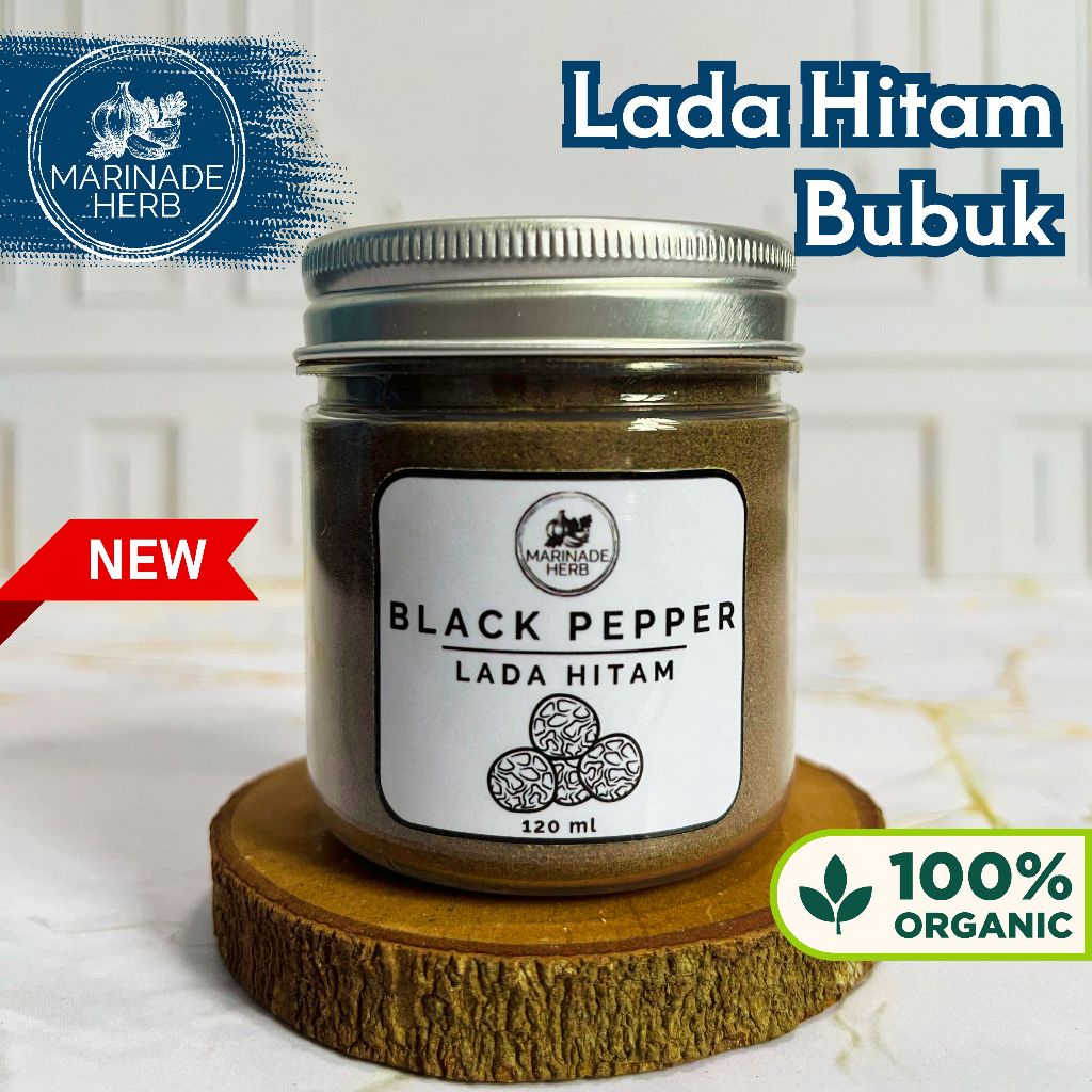 Jual LADA HITAM BUBUK MURNI - BUMBU DAPUR / BUMBU MASAK PREMIUM ...
