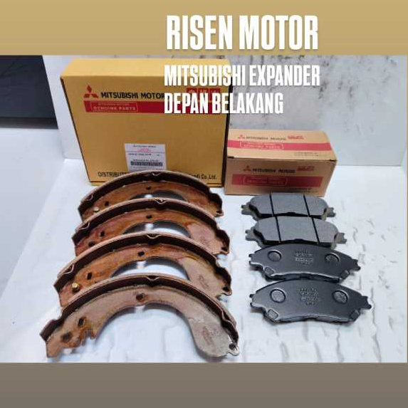 Jual BRAKE PAD BRAKE SHOE XPANDER KAMPAS REM SET DEPAN BELAKANG EXPANDER XPANDER | Shopee Indonesia