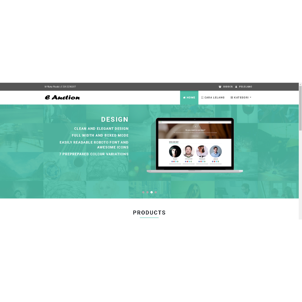 Jual Aplikasi Lelang Berbasis Web (Codeigniter) | Shopee Indonesia