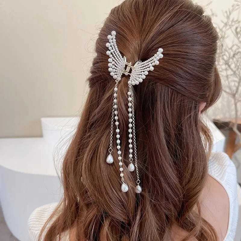 Jual SUPERMARKET IMPORT Jepit Rambut Korea Rumbai Fashion Wanita Murah ...